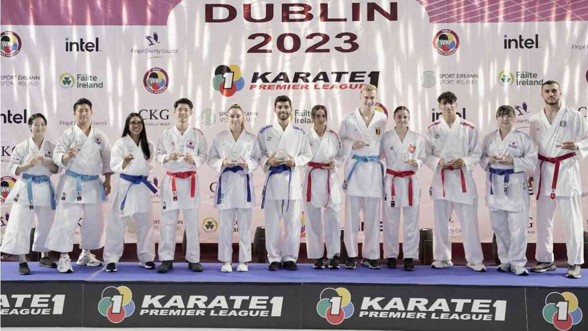 Celebrating The Grand Winners Of The 2023 Karate 1 Premier League